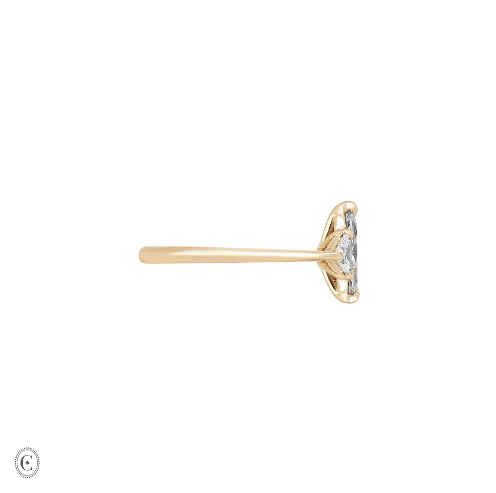 Everlasting Strength 1.15ct Lab-Grown Oval Diamond Engagement Ring | Chupi