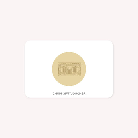 Jewellery Digital Gift Voucher | Digital Gift Card | Chupi